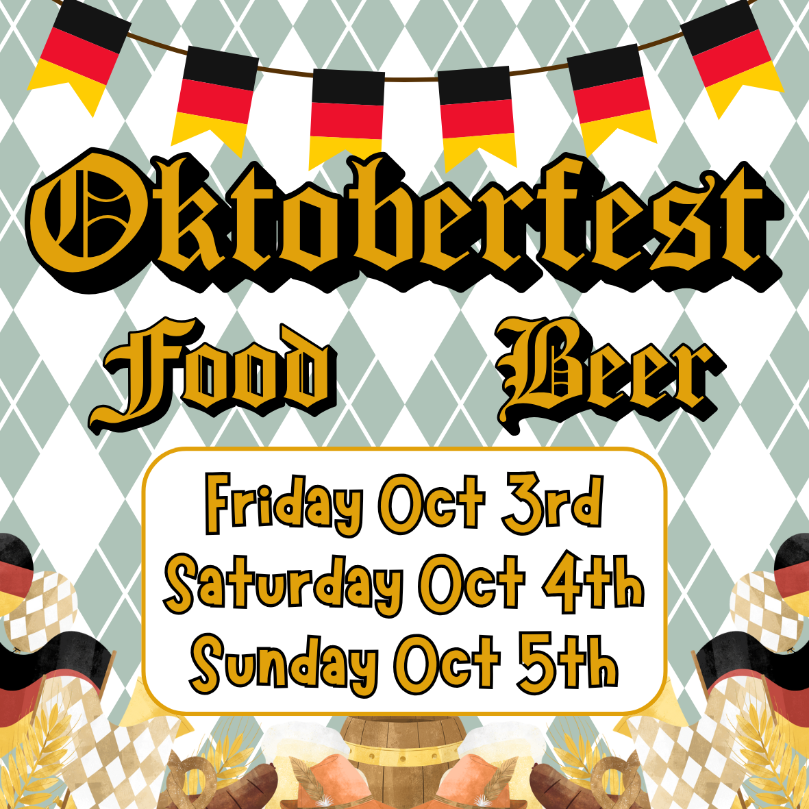 Oktoberfest Weekend! | Emerald Tavern Games & Cafe